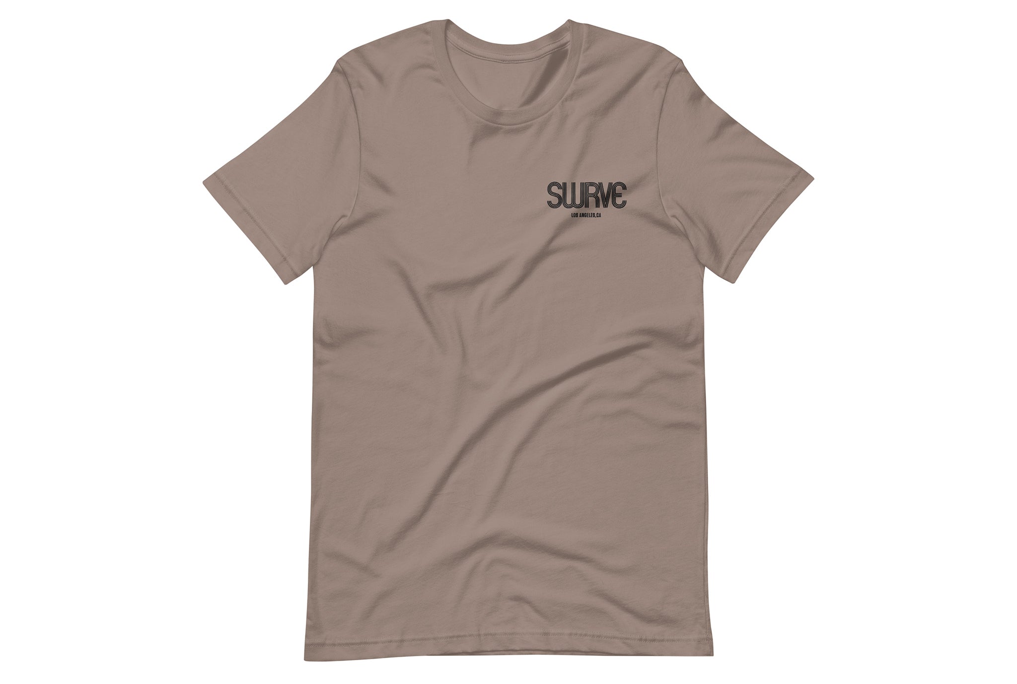 BLACK embroidered 1968 logo tee – swrve