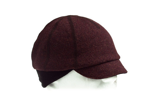 _blk label thick Italian wool BELGIAN CAP – swrve